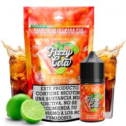 PACK FIZZY COLA (COLA Y LIMA) - SALTS :: Melodejo Lorca. Tu tienda de vapeo